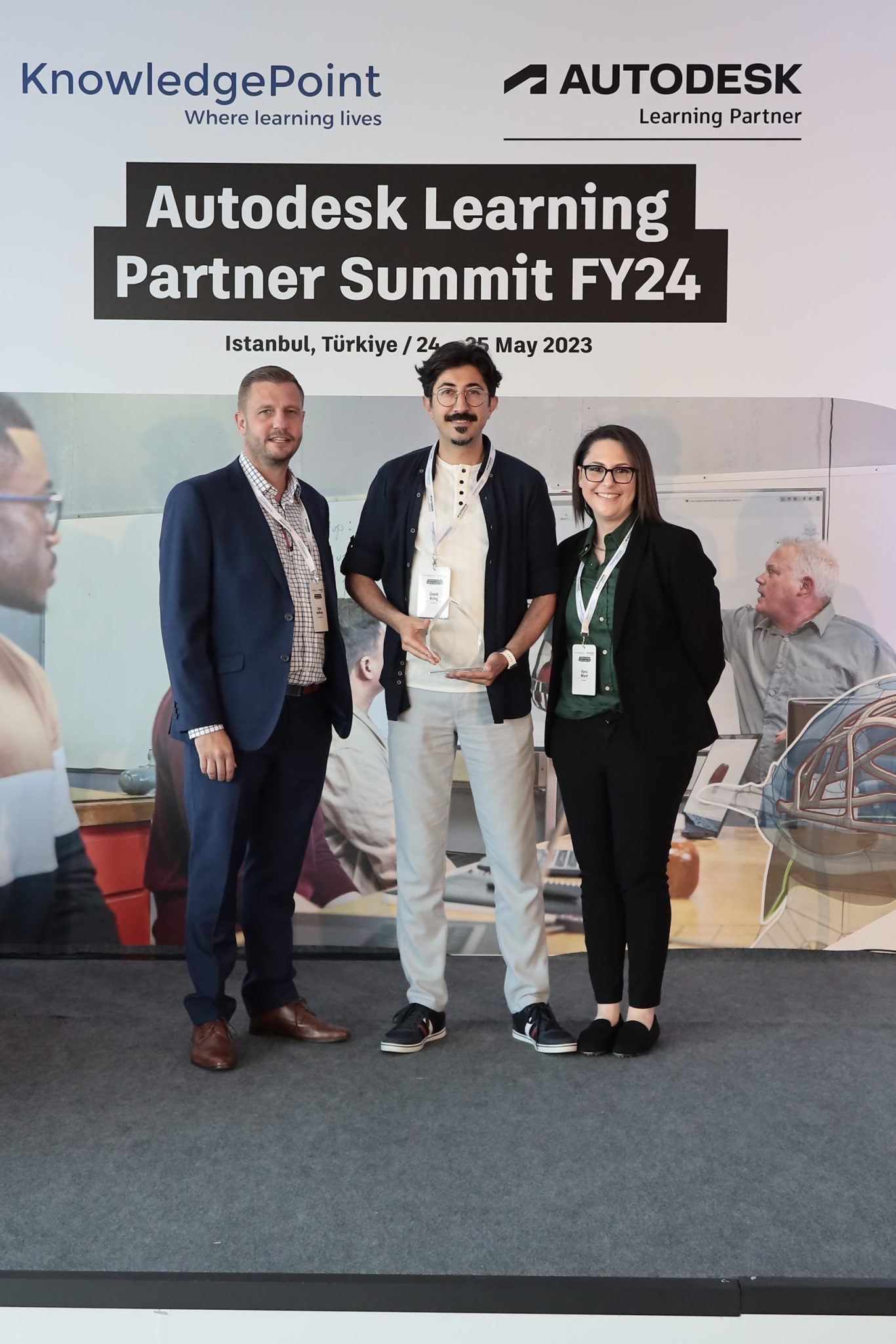 Annual awards presented to training partners at the Autodesk Learning ...